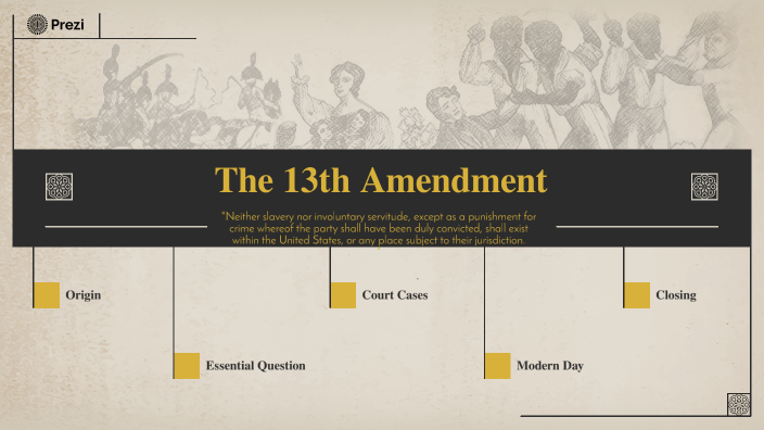 13th amendment by DESTINY BRUTON on Prezi