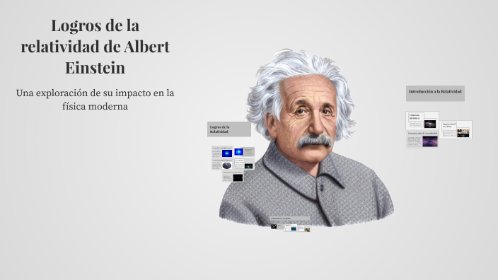Logros de la relatividad de Albert Einstein by Mariana Mejía on Prezi