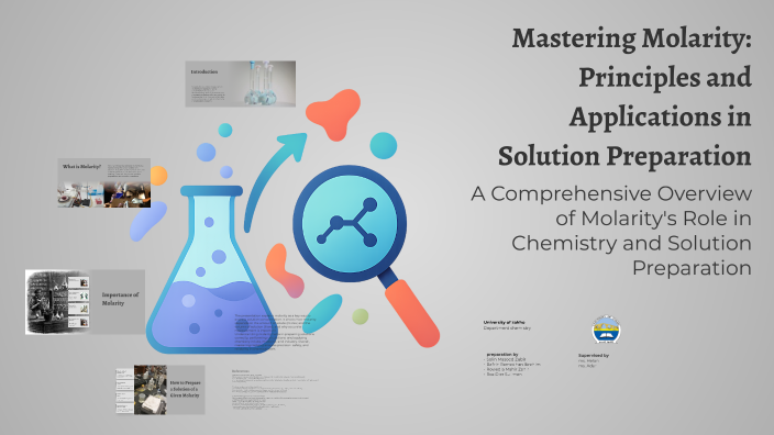 Mastering Molarity: Principles and Applications in Solution Preparation ...