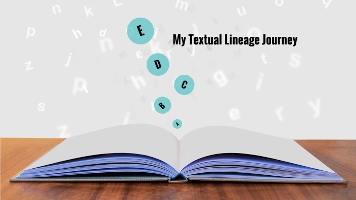 My Textual Lineage Journey by Olivia Paddock on Prezi
