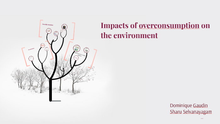Impacts of overconsumption on the environment by sharushan selvanayagam ...