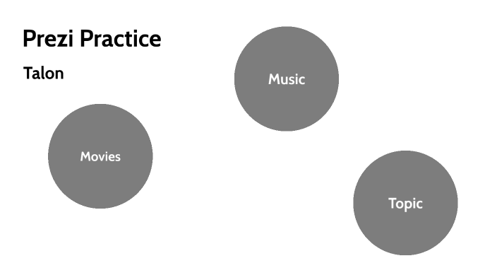 Prezi Practice by Talon Orr on Prezi