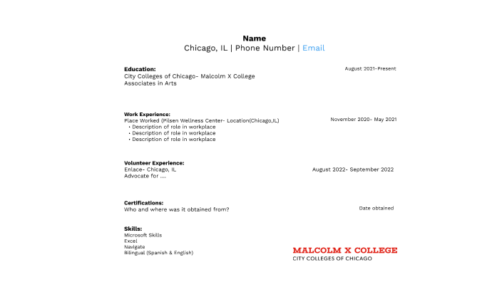 Resume Guide by Vanessa Martinez on Prezi