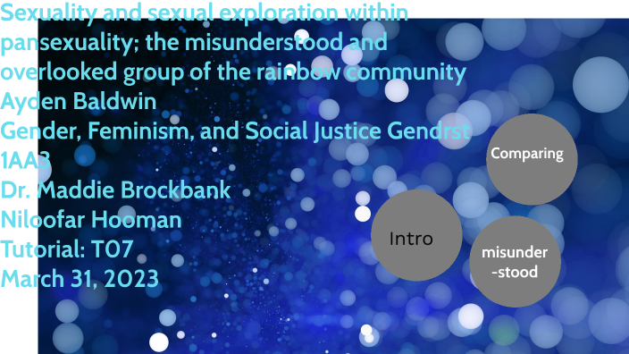 Sexuality and sexual exploration within pansexuality; the misunderstood ...