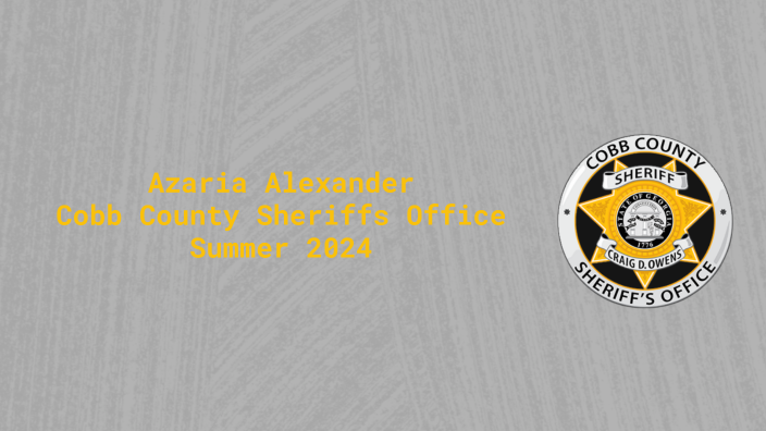 Building Trust in Cobb County by Azaria Alexander on Prezi