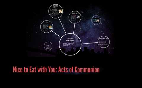 Nice to Eat with You: Acts of Communion by Luke Siefken on Prezi