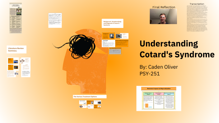 Understanding Cotard's Syndrome by Caden Oliver on Prezi