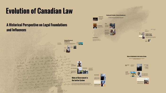 Evolution of Canadian Law by Alexis Schaeffer on Prezi