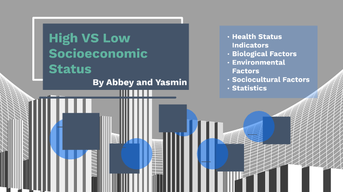 High VS Low Socioeconomic Status by Yasmin Mehr on Prezi