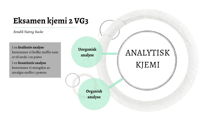 Kjemi-eksamen VG3 by Bendik Natvig Backe on Prezi