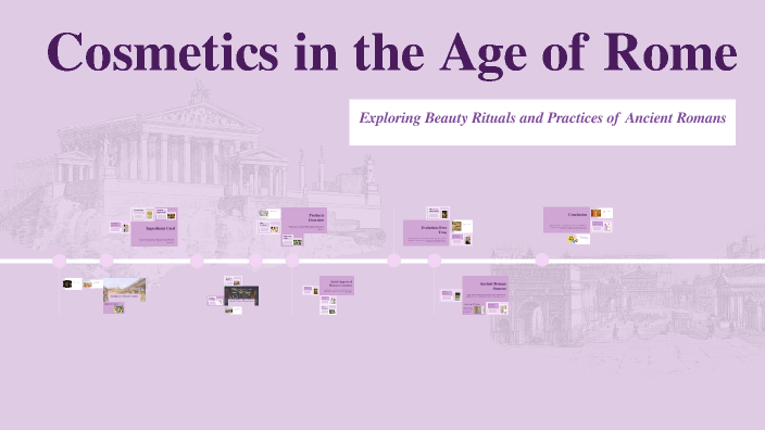 Cosmetics in the Age of Rome by Milica on Prezi