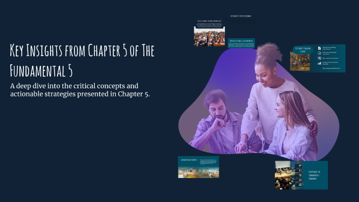 Key Insights from Chapter 5 of The Fundamental 5 by Judy Evans on Prezi