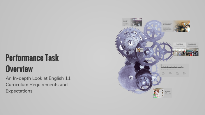 Performance Task Overview by Miriam Hernnadez on Prezi