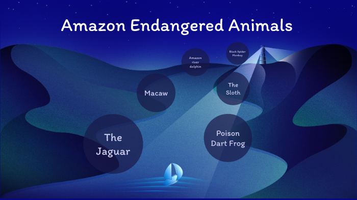 endangered animals of the amazon forest by Kai Rutherford on Prezi