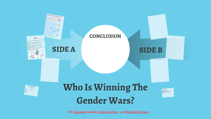 Who Is Winning The Gender Wars? by Kyndall Sirmons on Prezi