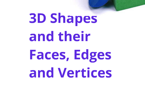 3D shapes w/ faces, edges, and vertices by Suzanne Woolworth on Prezi