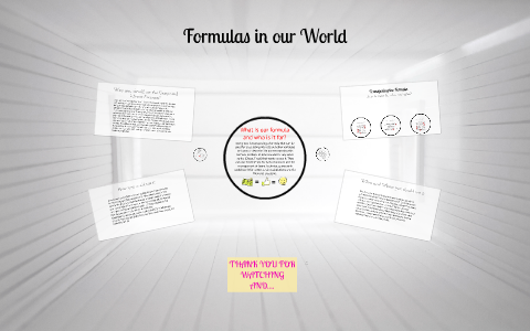 Formulas in our World by Hari Mallidi on Prezi