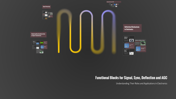 Functional Blocks for Signal, Sync, Deflection and AGC by Jay Casinillo ...