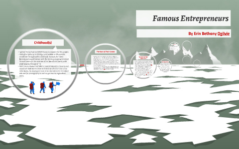 Famous Entrepreneur Project by Erin Ogilvie