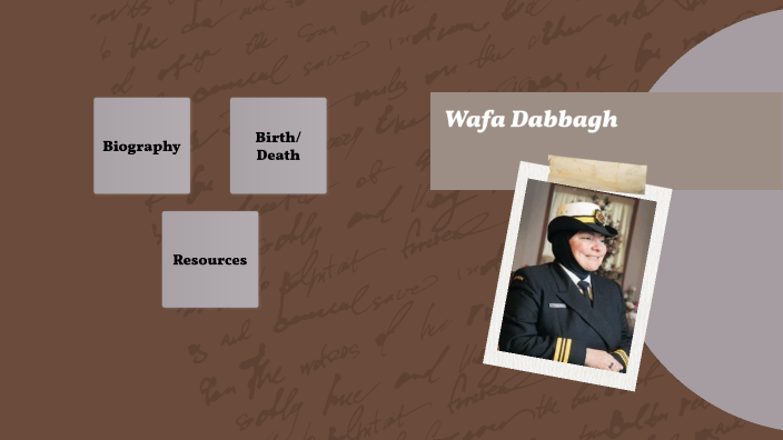 HB - Wafa Dabbagh by HB - 08HR 753247 Treeline PS on Prezi