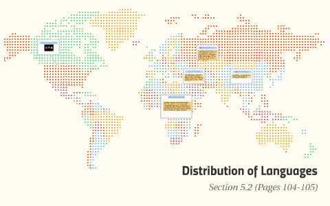 Distribution of Languages by Matt Huss