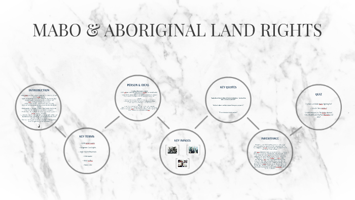MABO & ABORIGINAL LAND RIGHTS by Vy Nguyen on Prezi