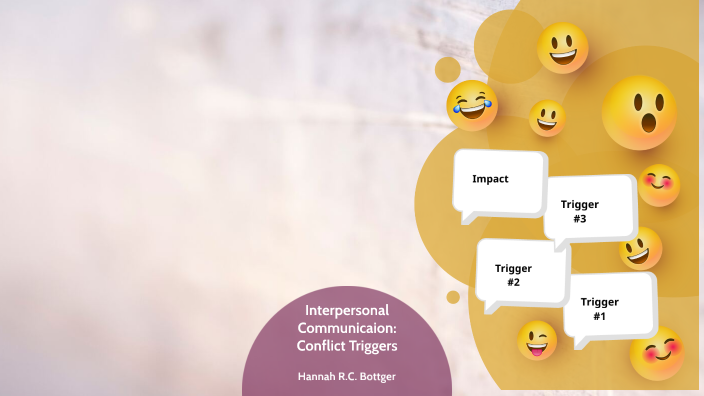 Conflict Triggers in Interpersonal Communication by Hannah Bottger on Prezi