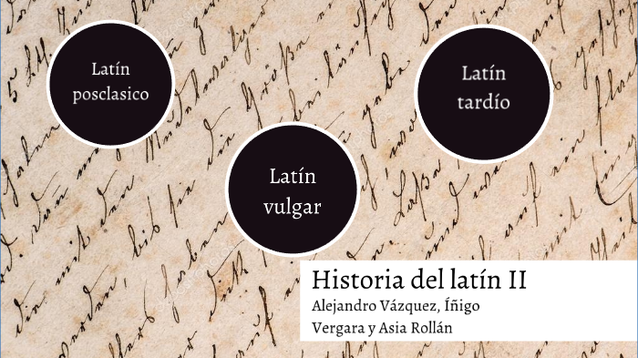 Tipos de latín. Grupo 2 by Íñigo Vergara Alonso on Prezi