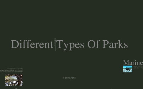 Different Types Of Parks by Trevaun Barnes on Prezi