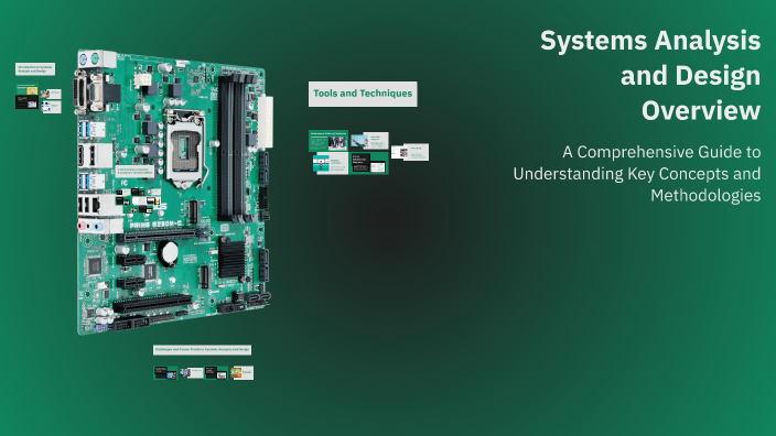 Systems Analysis and Design Overview by fiona pillay on Prezi