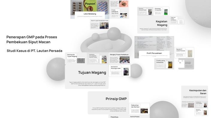 Penerapan GMP pada Proses Pembekuan Siput Macan by Indah Maisura on Prezi