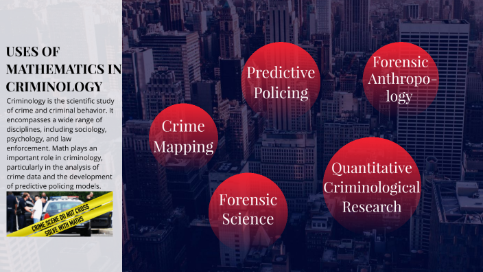 Mathematics in Criminology by Nabiha Sameen on Prezi