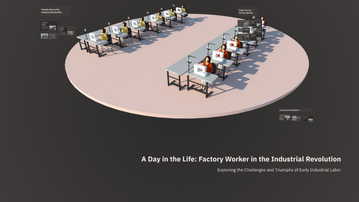 A Day in the Life: Factory Worker in the Industrial Revolution by ...