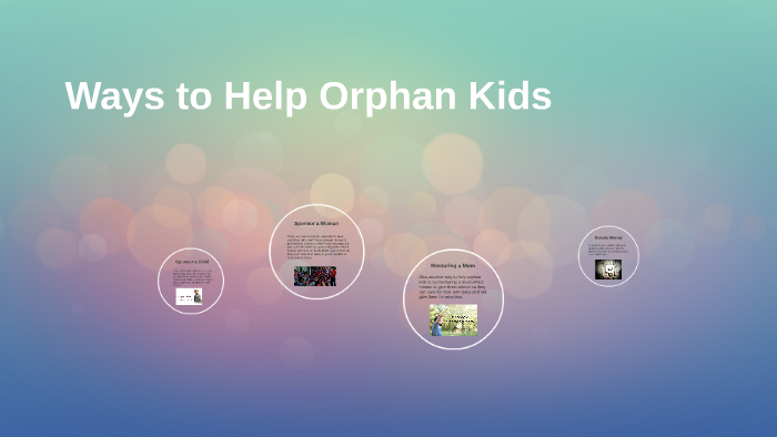 Ways to Help Orphan Kids by Diana Guerra on Prezi