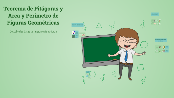 Teorema de Pitágoras y Área y Perímetro de Figuras Geométricas by ...
