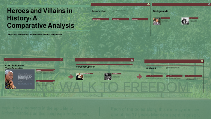 Heroes and Villains in History: A Comparative Analysis by Monica Wyant ...