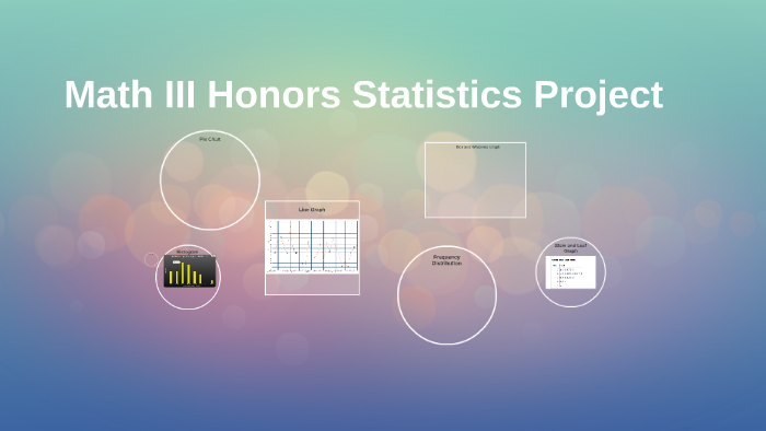 Math III Honors Statistics Project by John Pruitt on Prezi
