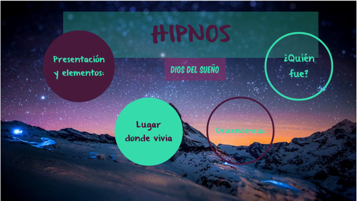 Hipnos: Dios del sueño by Jessica Diaz on Prezi