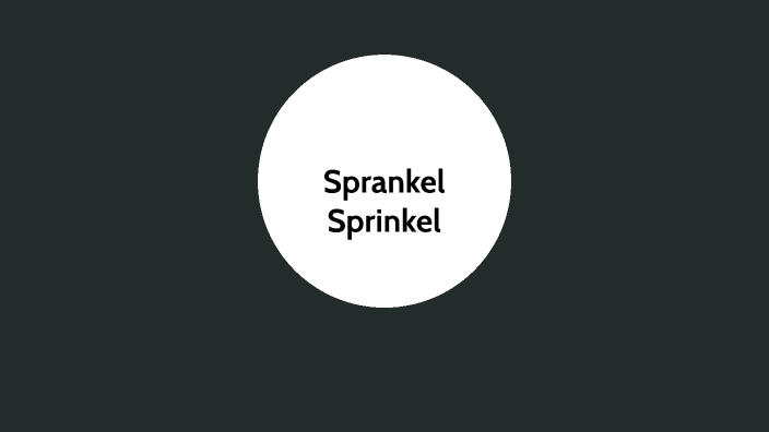 Sprankel sprinkel by Kaitlin Janssens on Prezi