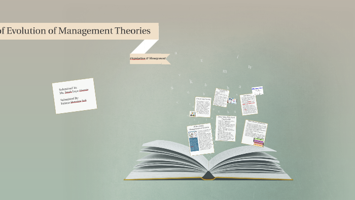 Timeline of Evolution of Management Theories by Sherrisa Sali on Prezi
