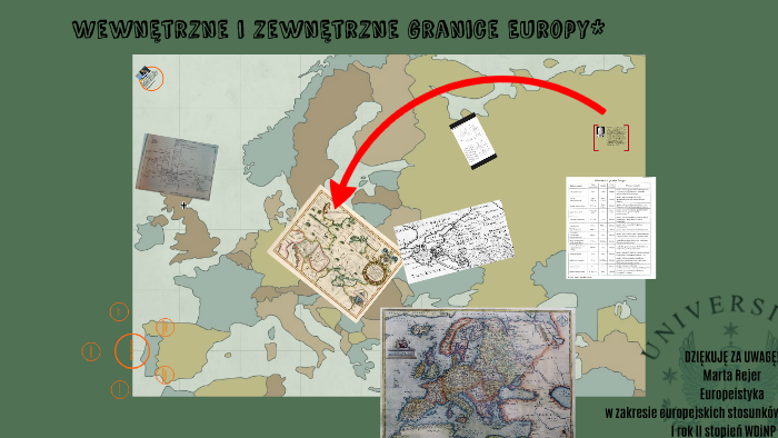 Wewnętrzne i zewnętrzne granice Europy* by M Rjr on Prezi
