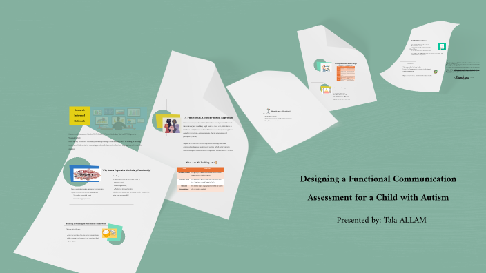 T2-Designing a functional communication assessment by Tala ALLAM on Prezi