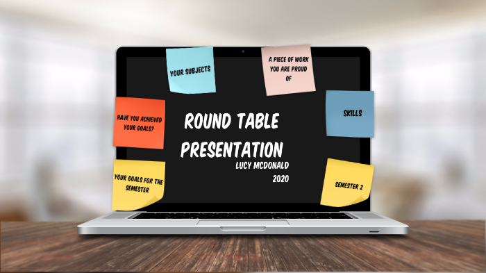 Round Table presentation by Lucy McDonald