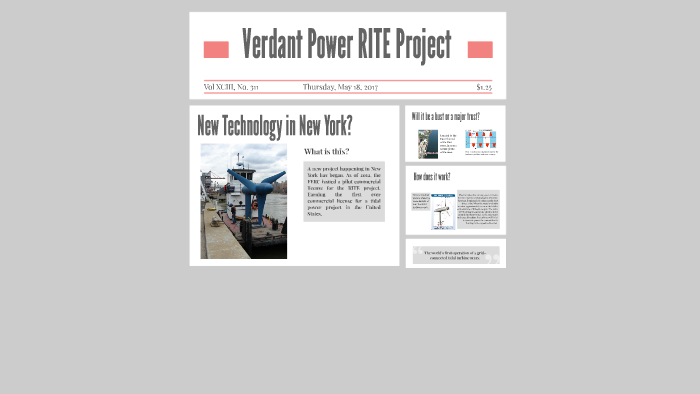 Verdant Power RITE Project by cecilia seaver on Prezi