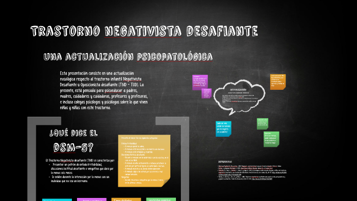 Trastorno negativista desafiante by Constanza Cubillos Lizama on Prezi
