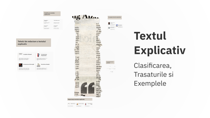 Textul Explicativ by daniela dogarescu on Prezi