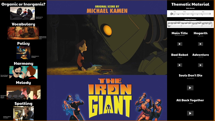 Iron Giant Film Score Analysis by Owen Andruchow on Prezi