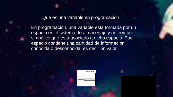 Que es una variable en programacion by miguel rojas on Prezi