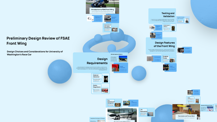 Preliminary Design Review of FSAE Front Wing by Varun on Prezi