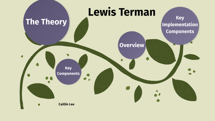Louis Terman by Caitlin Lee on Prezi